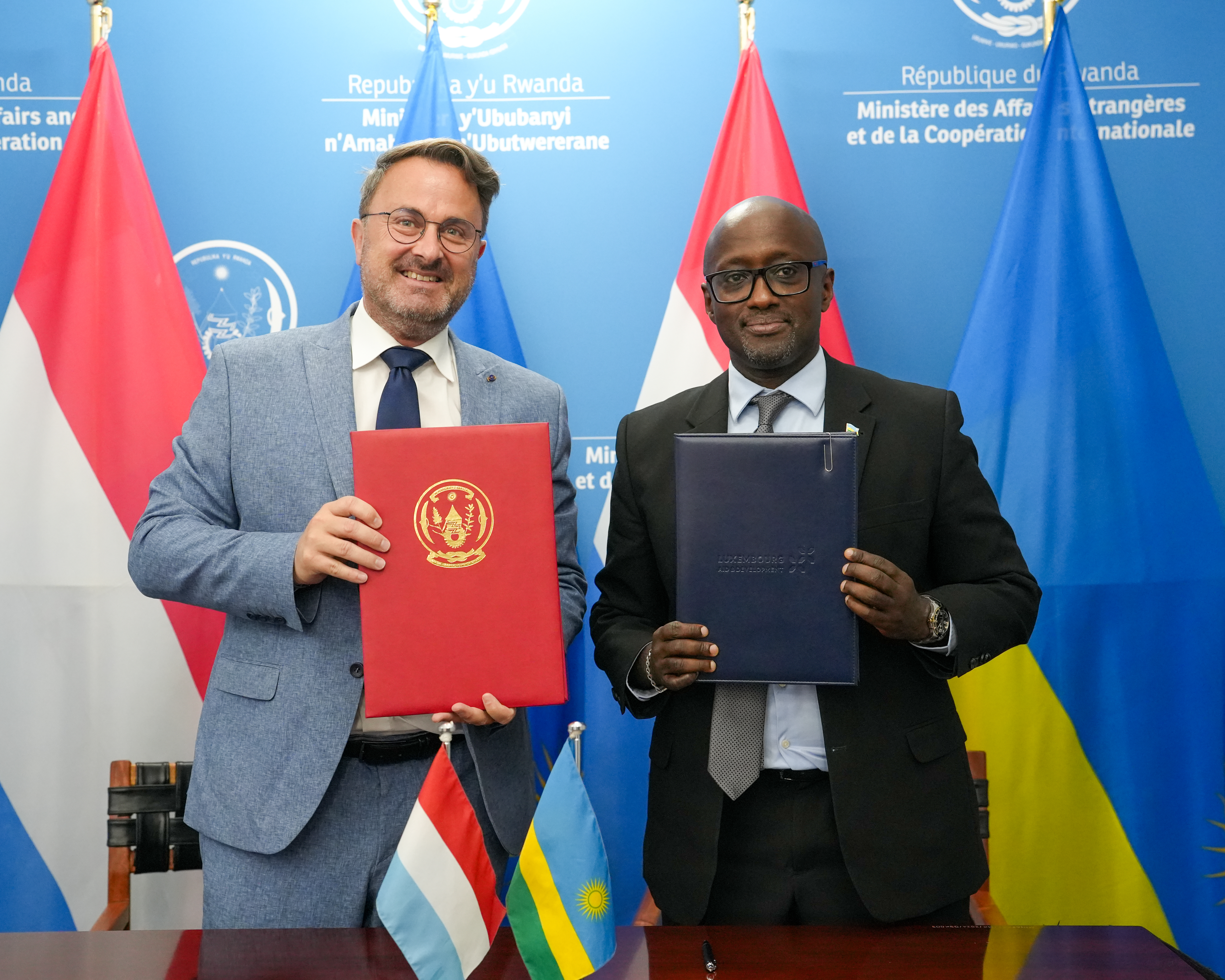 Visite de travail de Xavier Bettel au Rwanda - Embassy of Luxembourg in ...